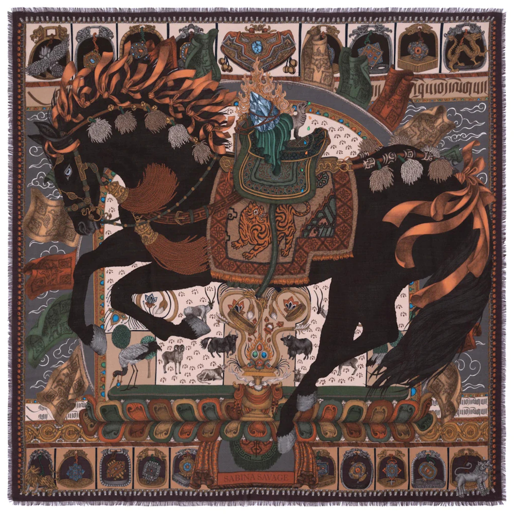 Sabina Savage Scarves – Erika Reade Ltd