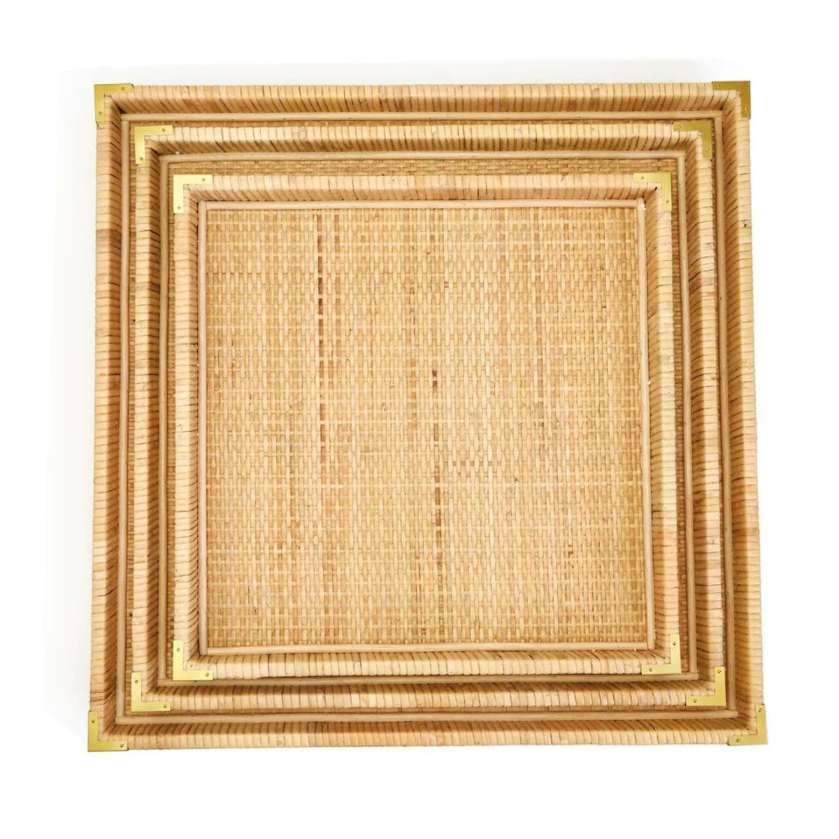 Rattan Square Tray – Erika Reade Ltd